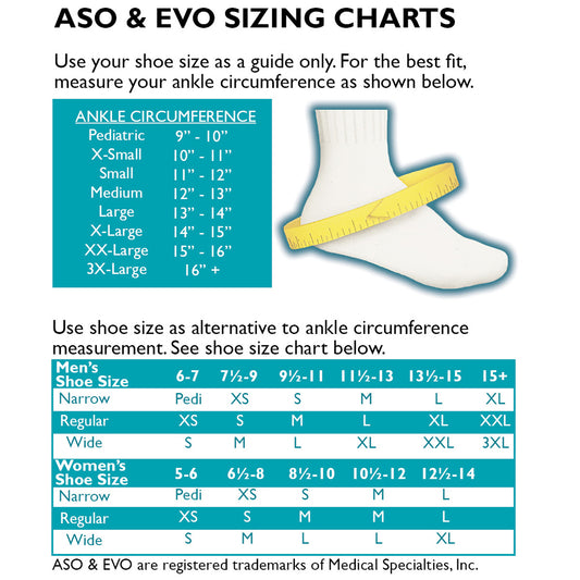 Med Spec ASO Figure-8 Ankle Stabilizing Orthosis – Orthopedic Outfitters