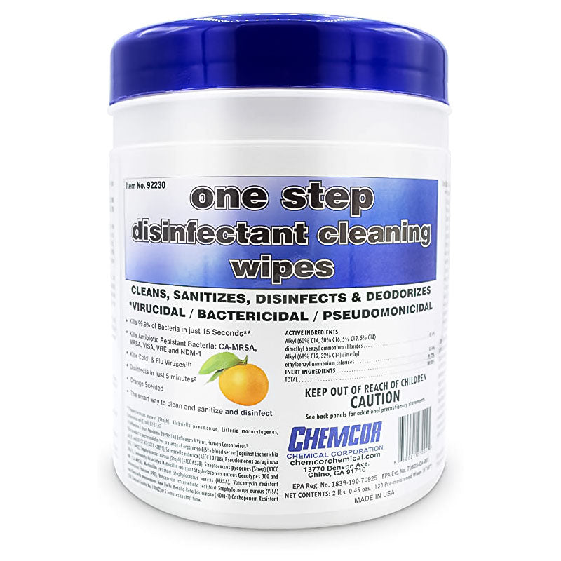 Chemcor Sanitizing and Disinfecting Cleaning Wipes